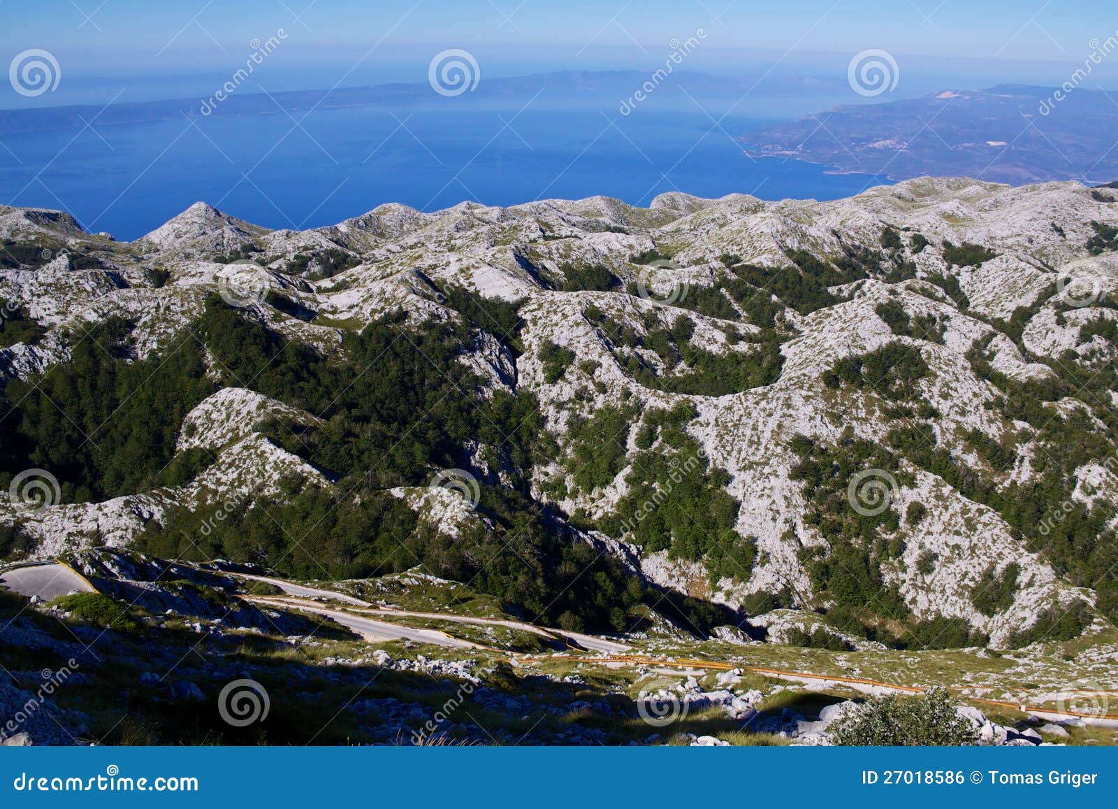 Biokovo stock photo. Image of park, alps, makarska, sunny - 27018586