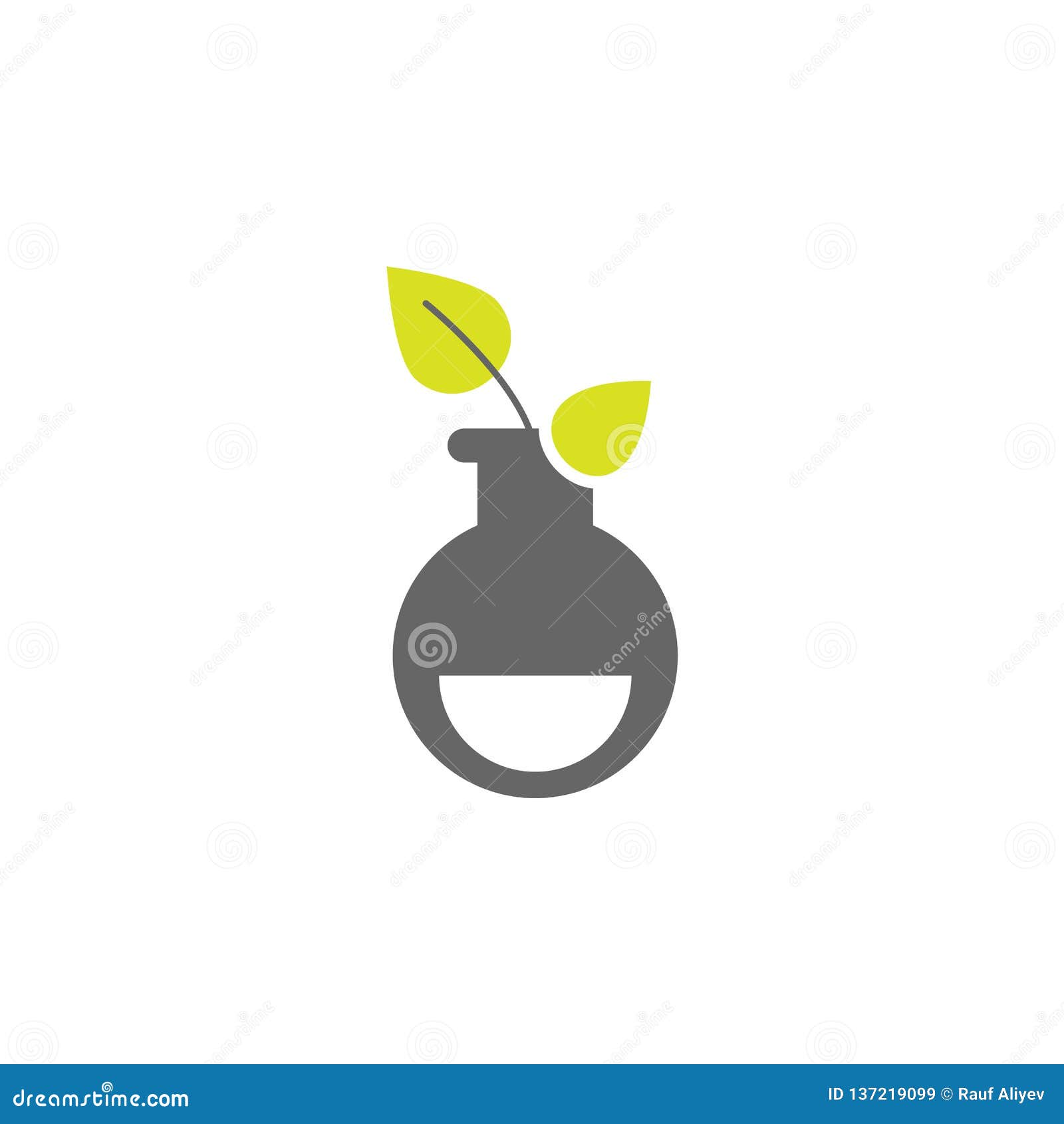 Botany Experiment Vector Outline Icon Design Illustration. Medical ...