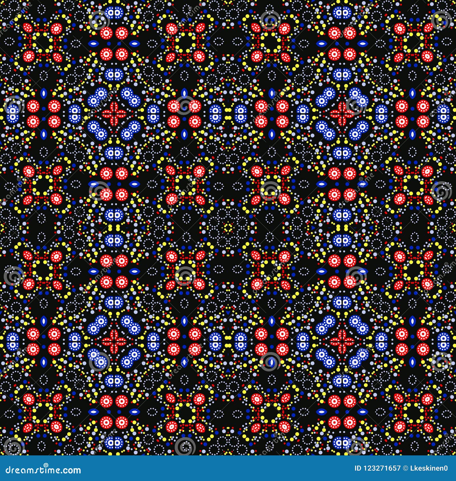 Biological Like Seamless Pattern Stock Vector - Illustration of nature ...