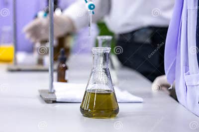Biological Oxygen Demand BOD Testing Process in Lab. Stock Photo ...