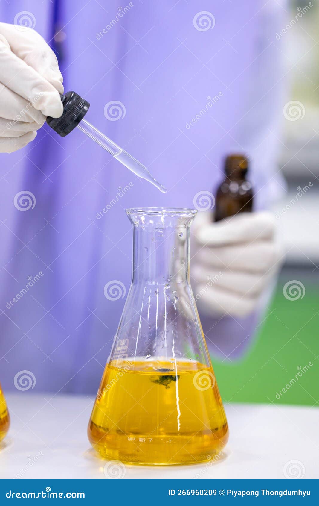 Biological Oxygen Demand BOD Testing Process in Lab. Stock Image ...