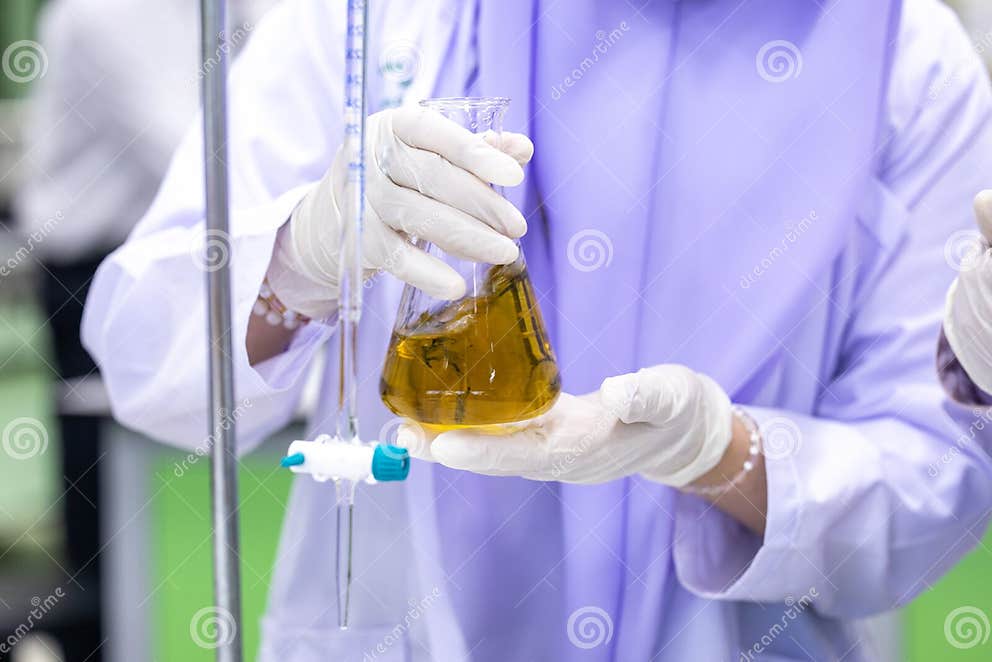 Biological Oxygen Demand BOD Testing Process in Lab. Stock Image ...