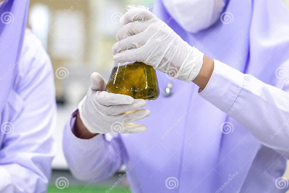 Biological Oxygen Demand BOD Testing Process in Lab. Stock Photo ...