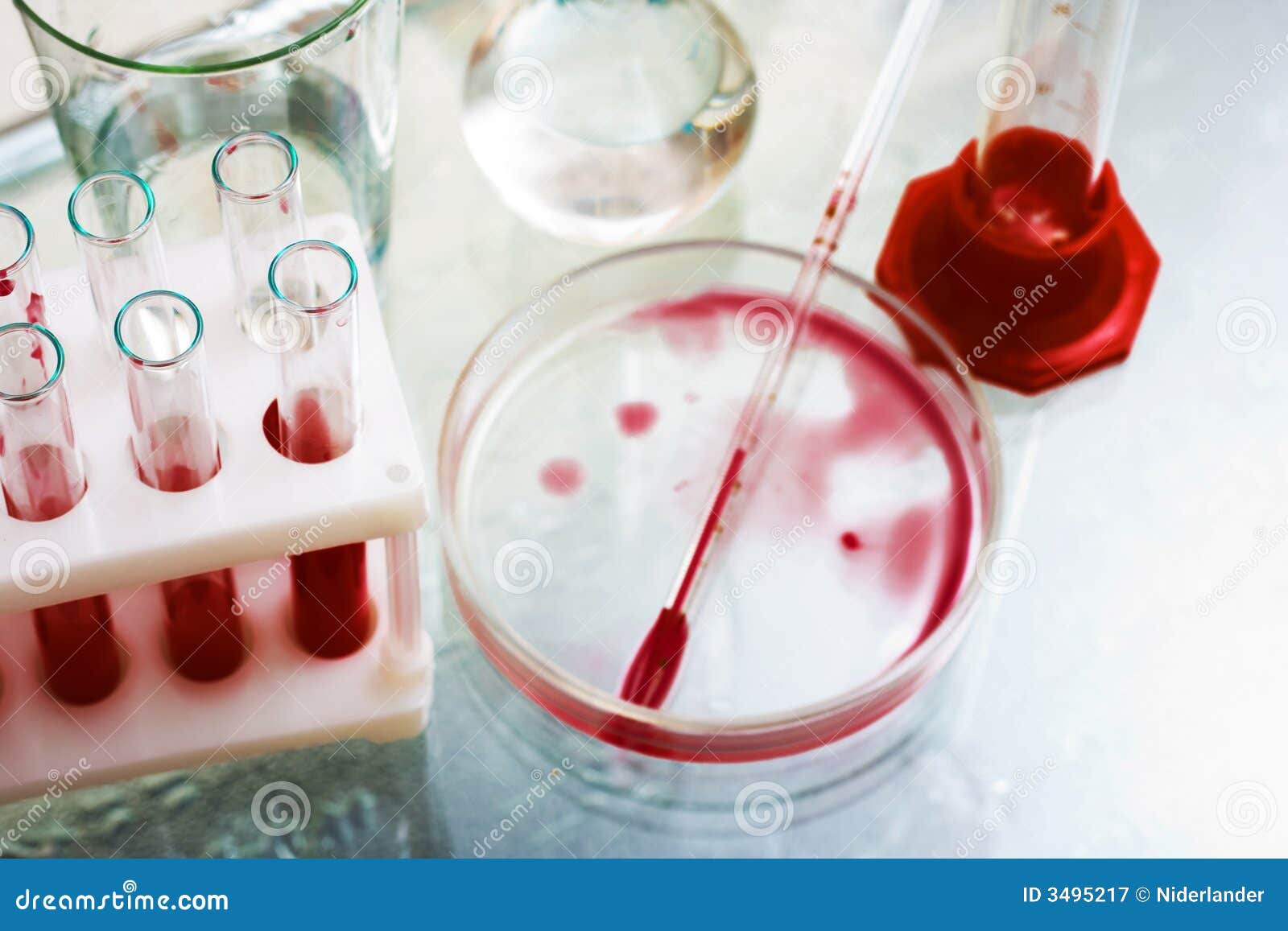Biological research stock image. Image of equipment, table - 3495217