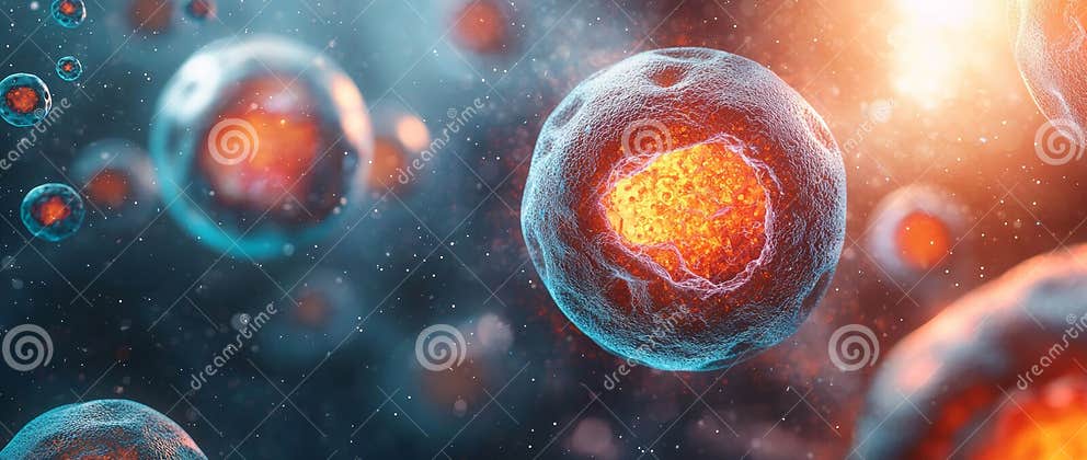 Biological Tissue Structures Under Microscopes - Showcasing Detailed ...