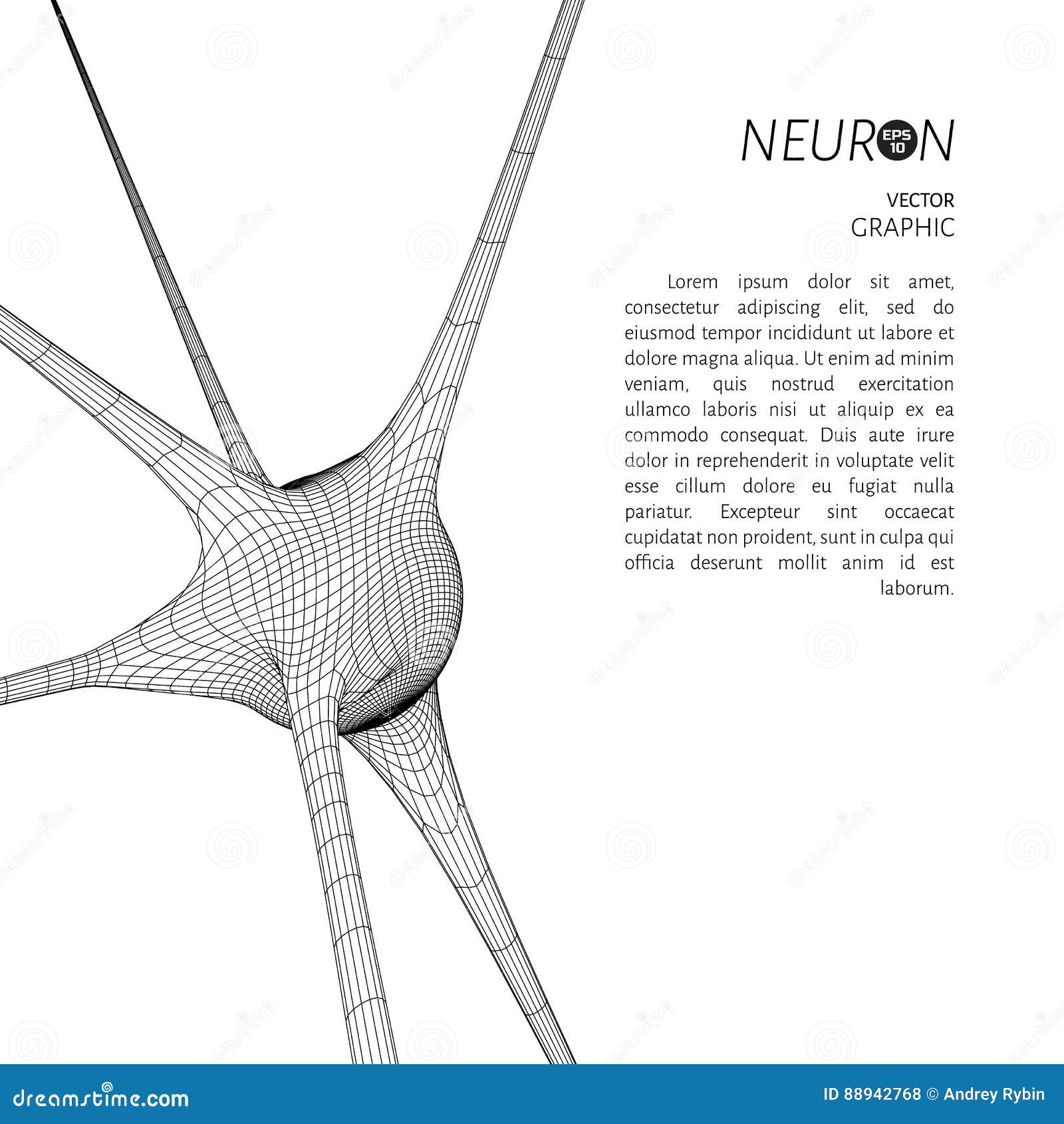 Biological Vector Illustration Stock Vector - Illustration of brain ...