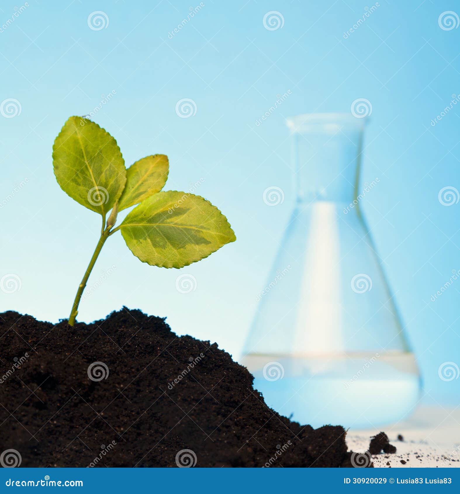 Biologisch laboratorium stock afbeelding. Image of glanzend - 30920029