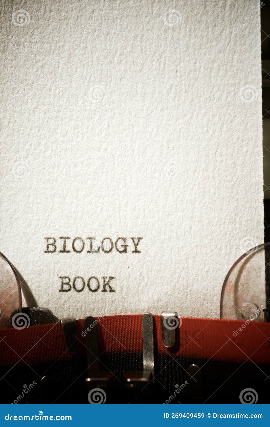 Biology book text stock image. Image of page, concept - 269409459