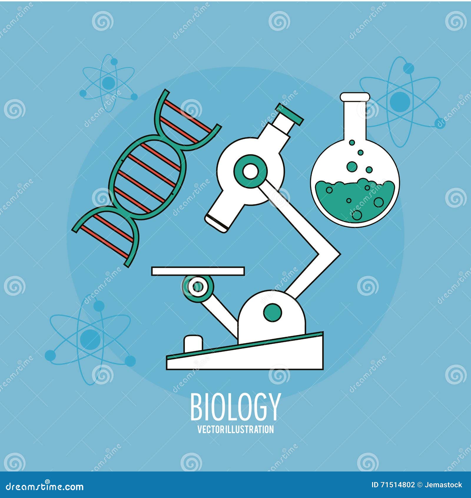 Biology Design. Lab Icon. Flat Illustration, Vector Stock Vector ... Biology Design. Lab Icon. Flat Illustration, Vector Stock Vector ...