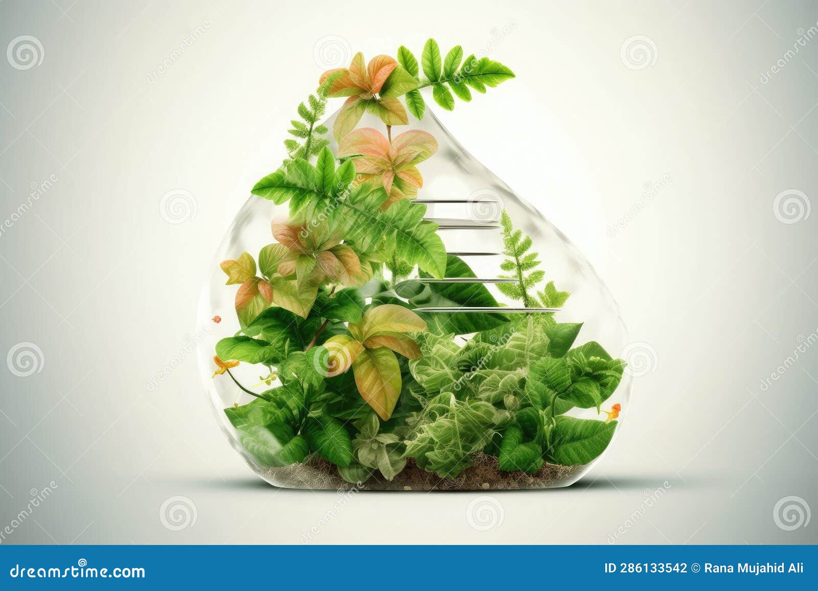 Biology Lab Nature Science Concept, Generative AI Stock Illustration ...