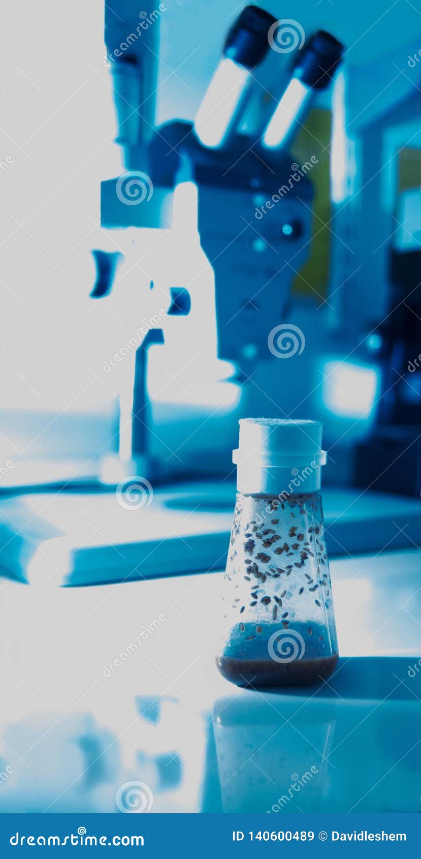 Biology Lab Research, Concept Stock Image - Image of cell, bacterium ...