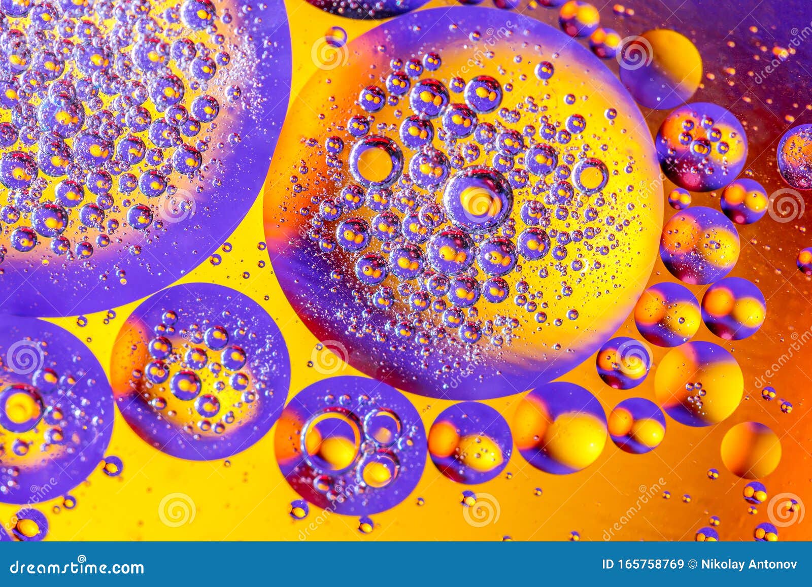 Biology, Physics or Chemistry Abstract Background. Scientific Image of ...