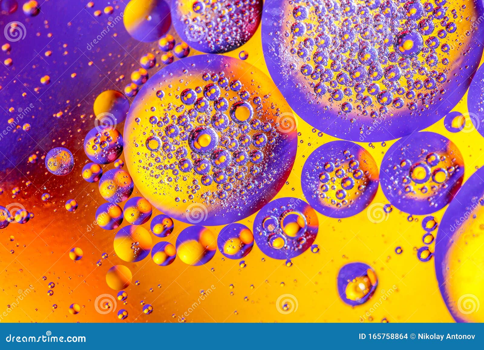 Biology, Physics or Chemistry Abstract Background. Scientific Image of ...