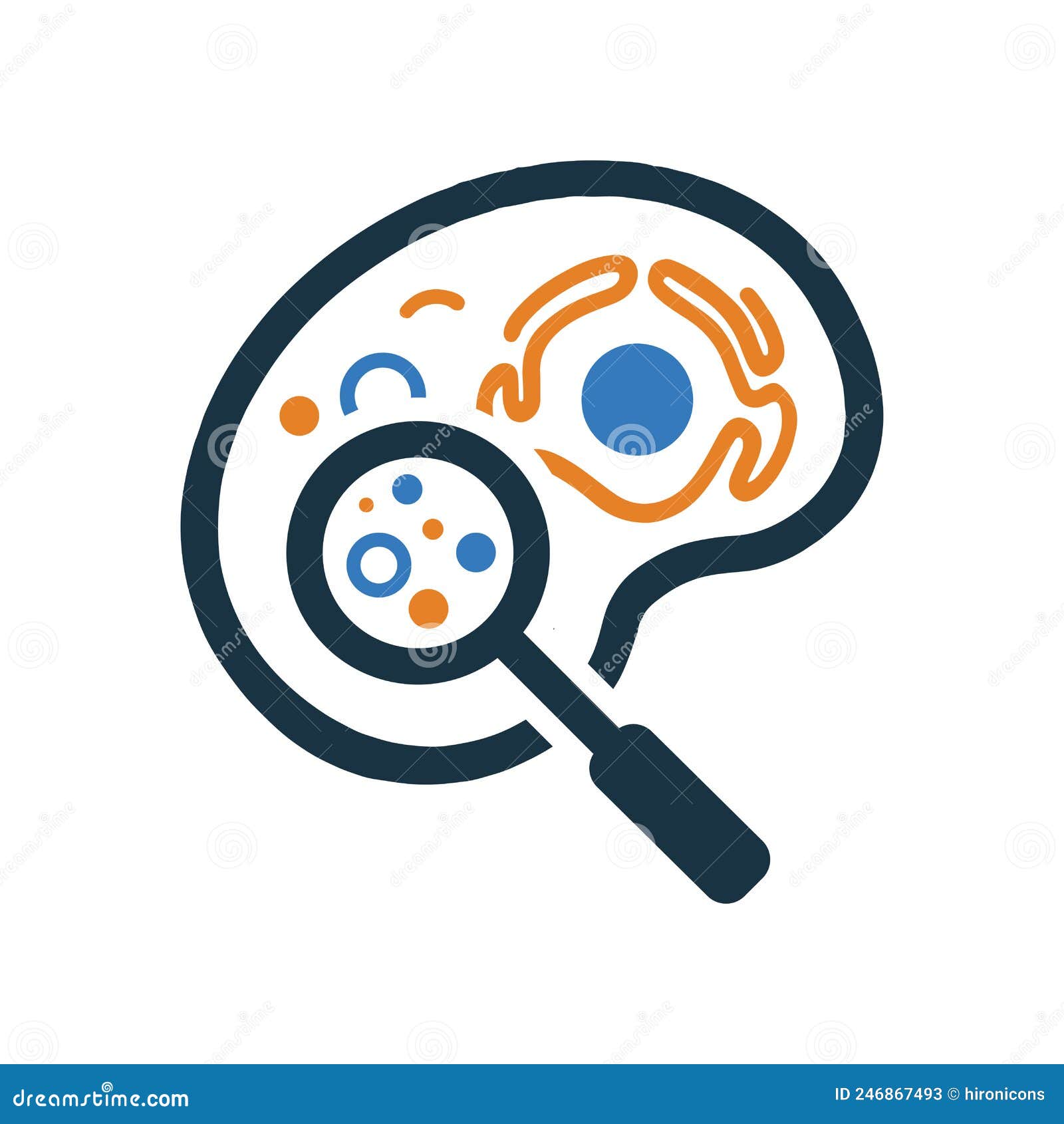 Biology, Science, Research Icon. Simple Vector Illustration Isolated on ...