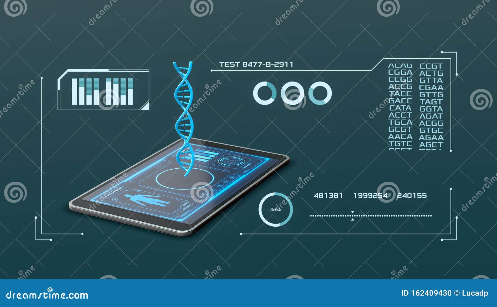 Biology, Science and Technology Stock Illustration - Illustration of ...