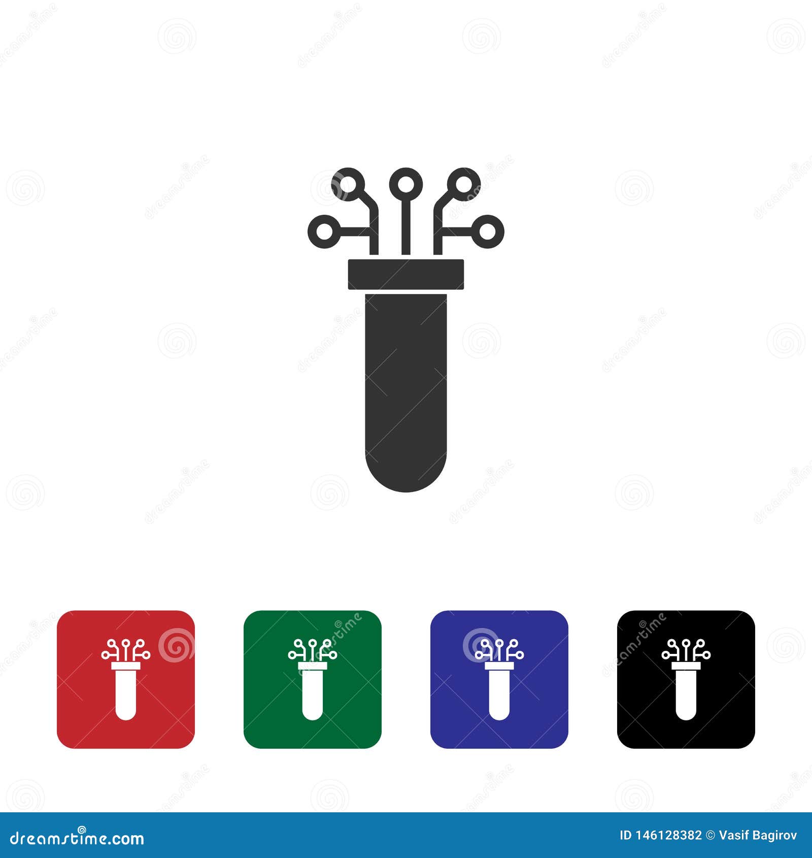Biology, Smart Vector Icon. Simple Element Illustration from ...