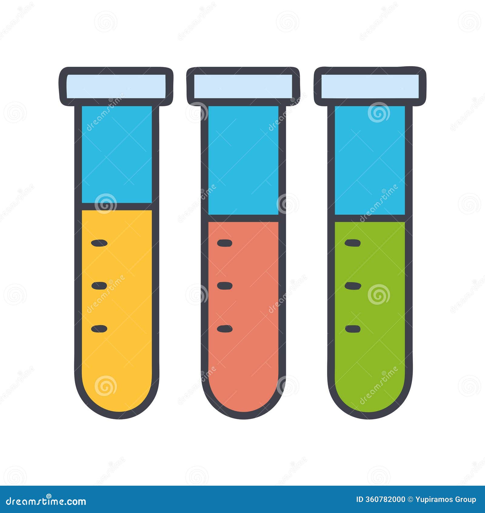 Biology test tubes icon stock illustration. Illustration of analysis ...