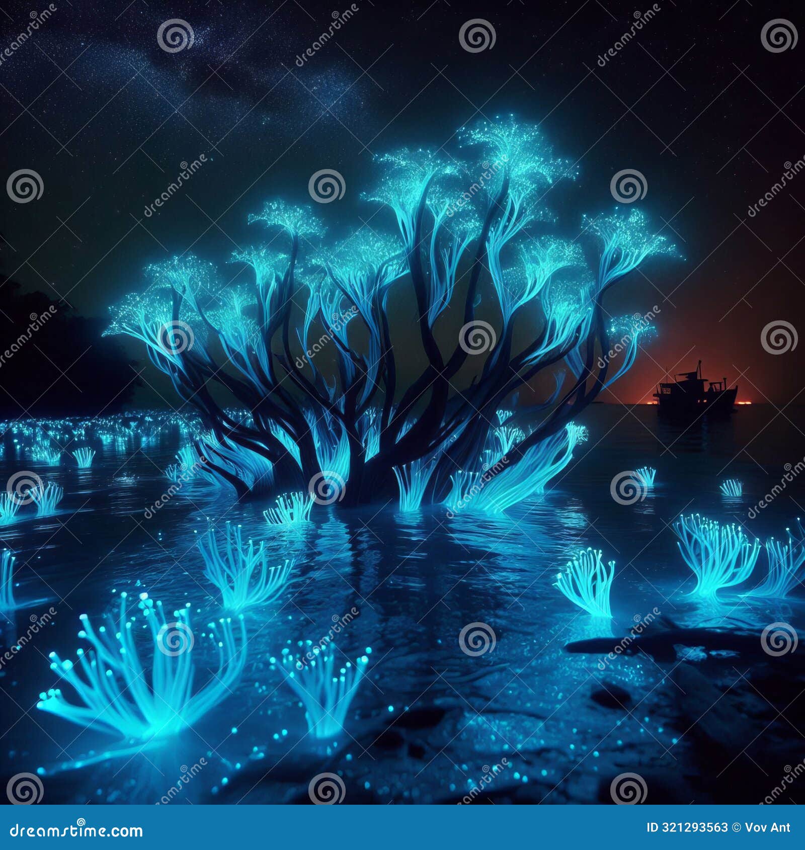 169 69. Bioluminescence_ a Natural Phenomenon Where Living Rgan Stock ...