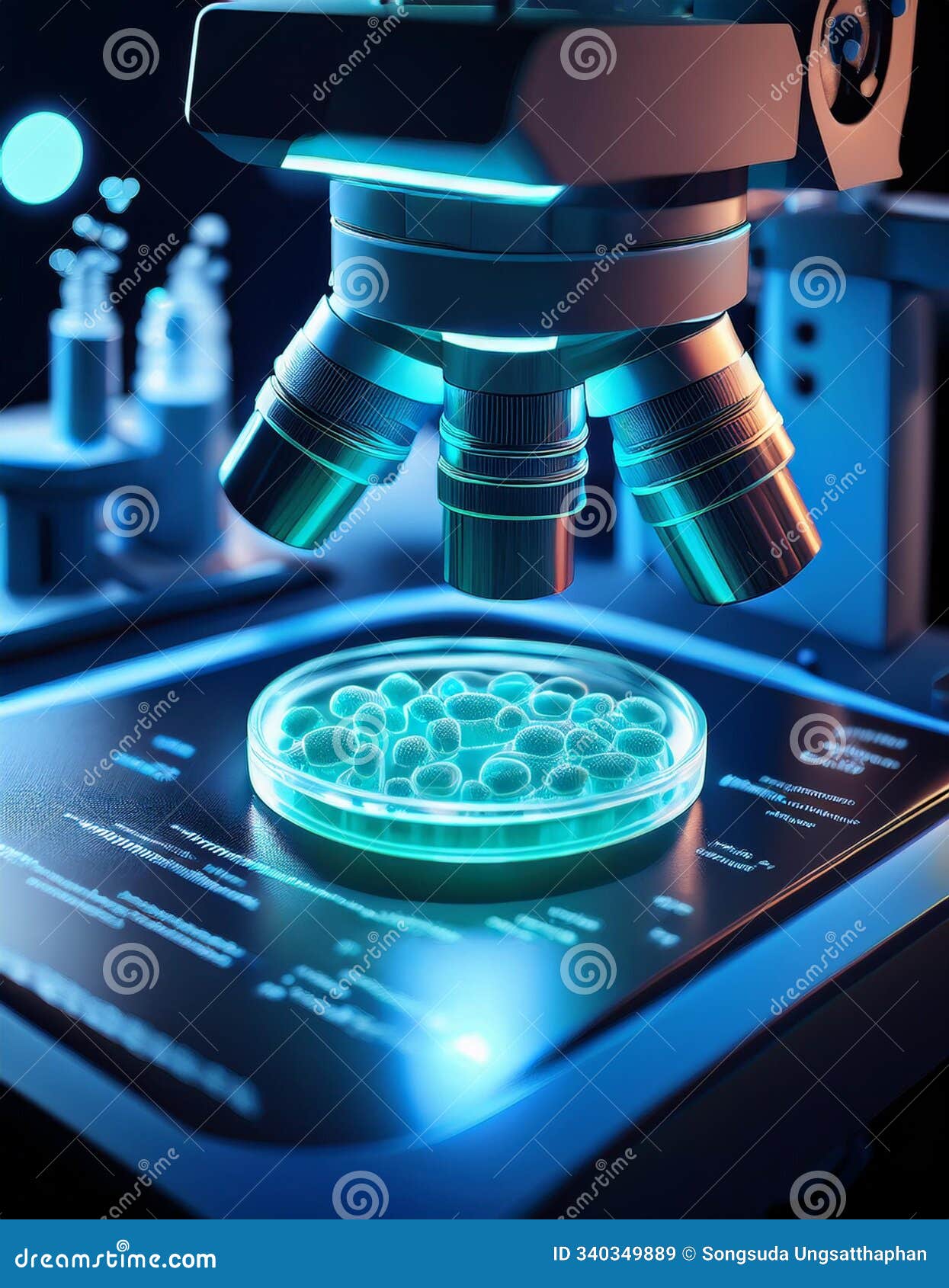 Bioluminescent Bacteria Interacting with a Newly Developed Antibiotic ...