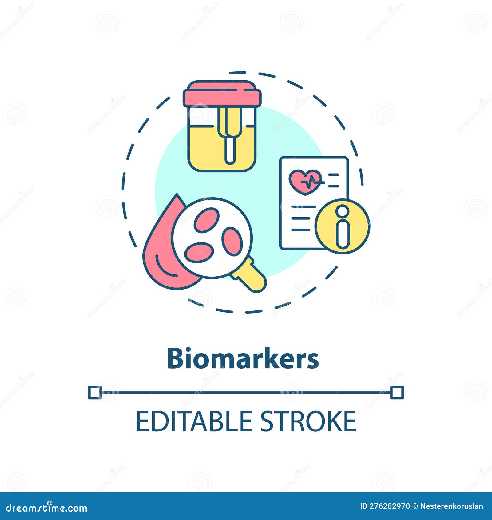 Biomarkers concept icon stock vector. Illustration of concept - 276282970 Biomarkers concept icon stock vector. Illustration of concept - 276282970