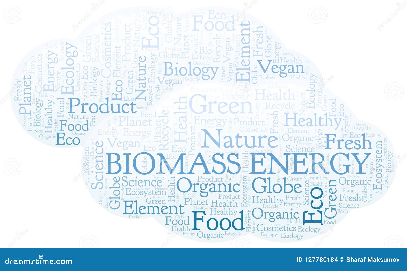 Biomass Energy word cloud. stock illustration. Illustration of concept ...