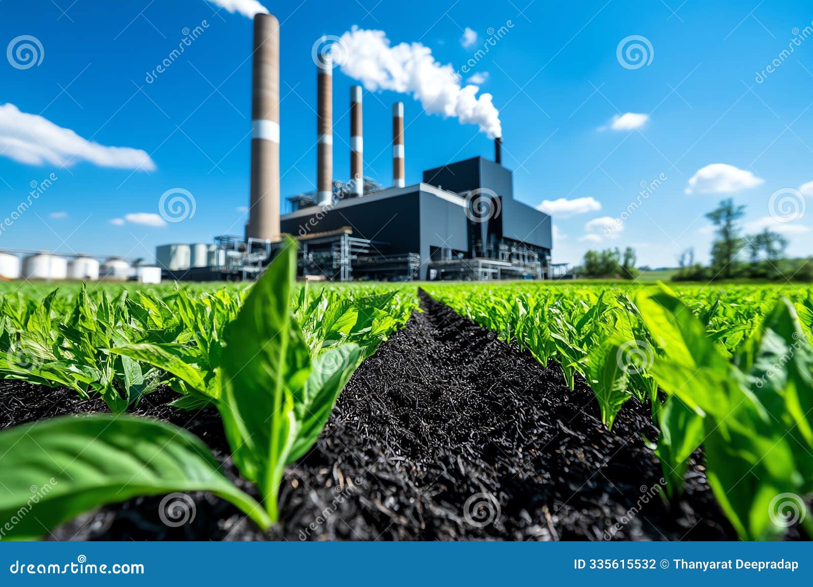 Biomass Output Optimization is Depicted in a Minimalist Design Focusing ...