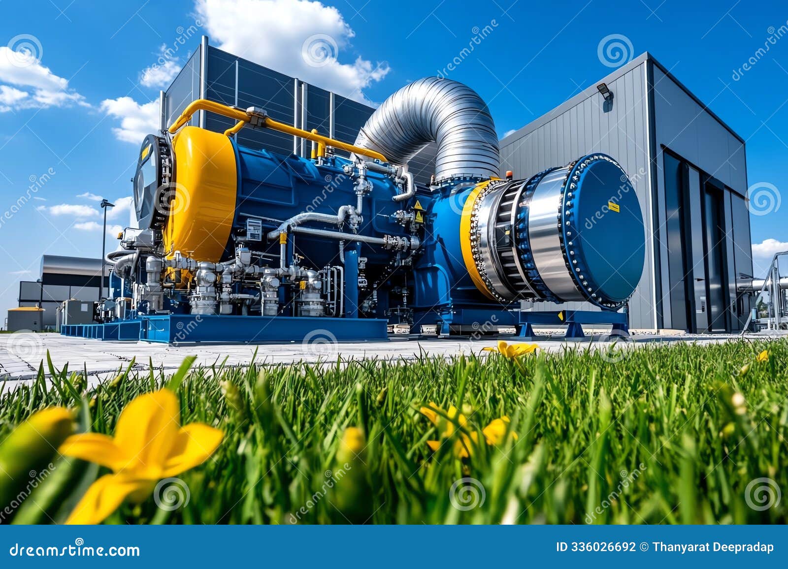 Biomass Output Optimization is Depicted in a Minimalist Design Focusing ...