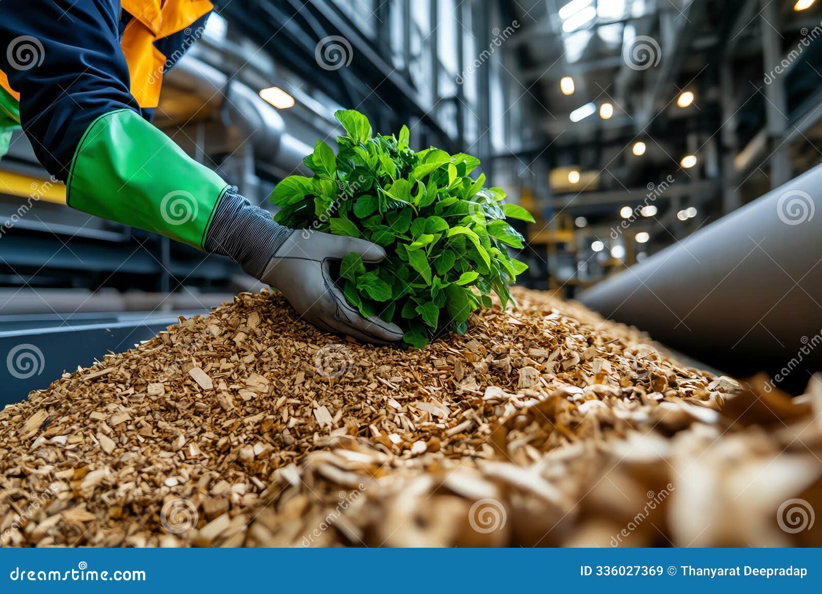 Biomass Plant Operation Efficiency is Showcased in a Realistic Photo ...
