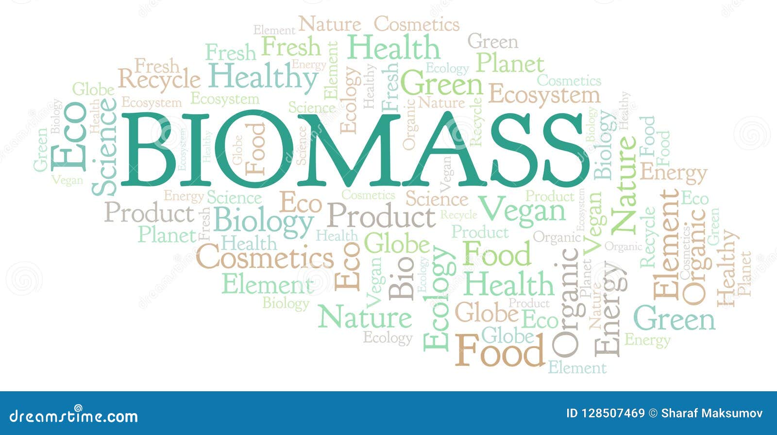 Biomass word cloud. stock illustration. Illustration of natural - 128507469