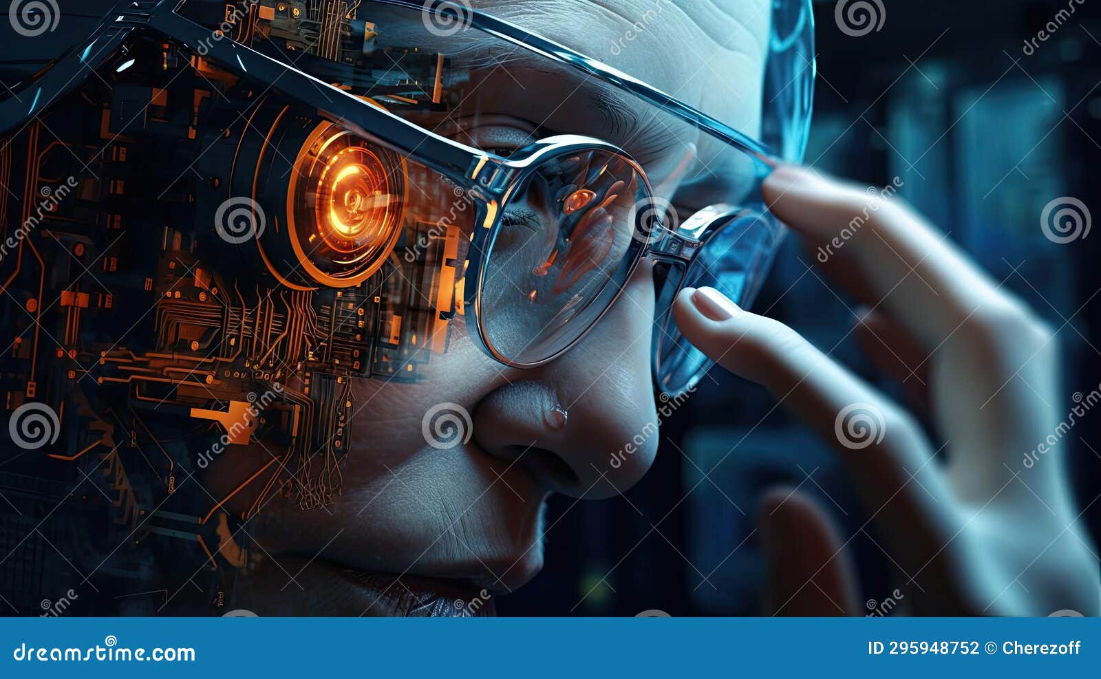 Biomedical Engineer Developing Medical Devices Stock Illustration ...