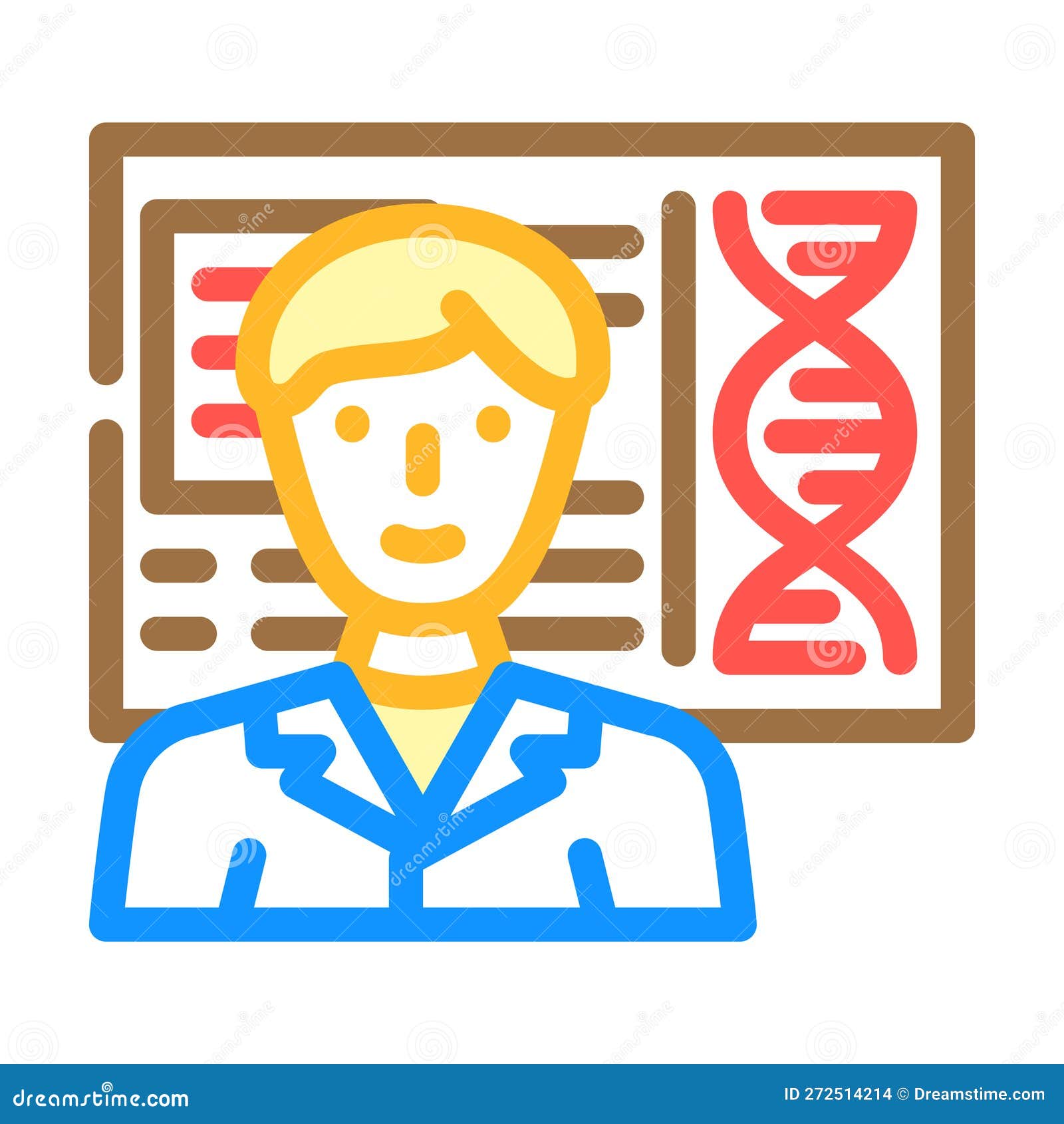 Biomedical Engineer RGB Color Icon Cartoon Vector | CartoonDealer.com ... Biomedical Engineer RGB Color Icon Cartoon Vector | CartoonDealer.com ...