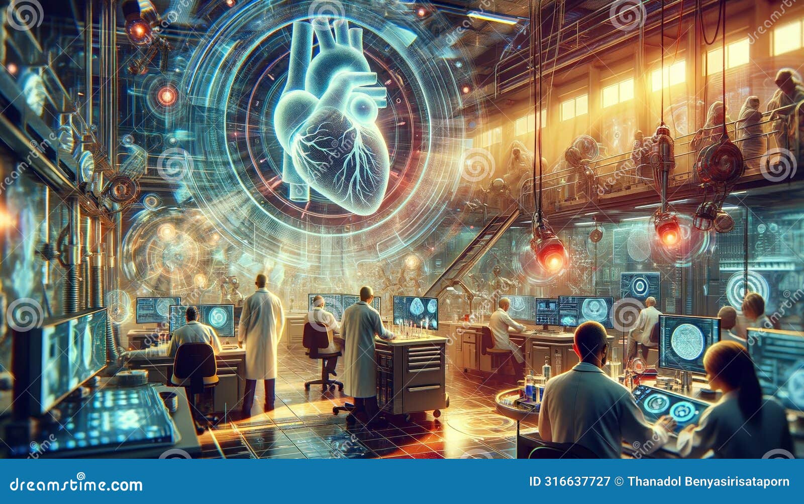 A Biomedical Engineering Lab, Where a Team of Dedicated Scientists and ...