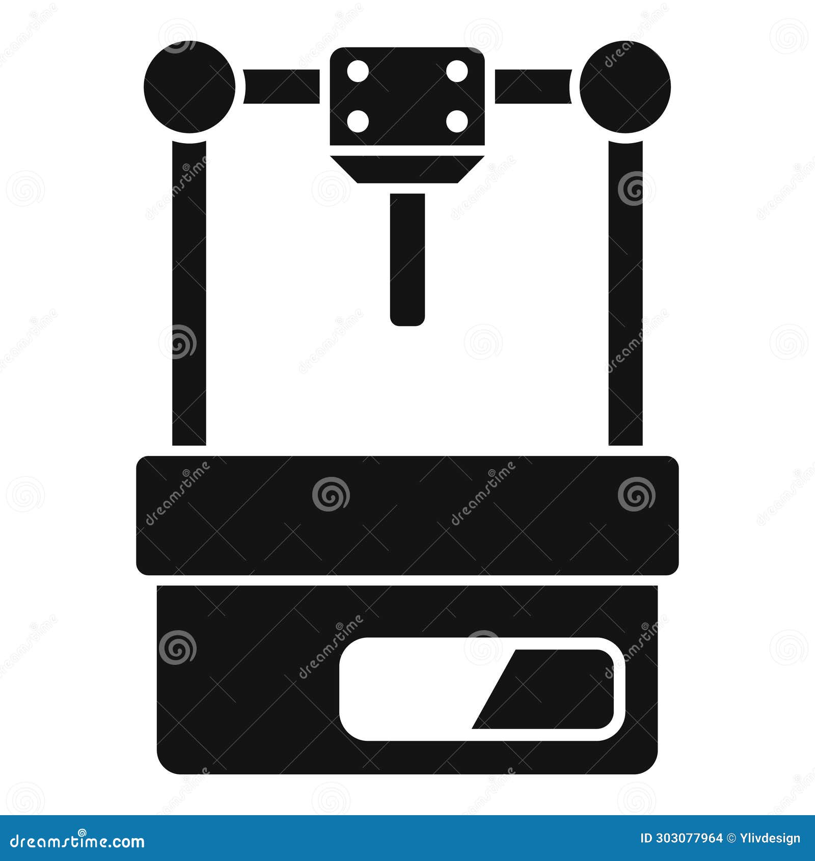 Biomedical Printer Icon Simple Vector. Bioprinting Anatomy Stock Vector ...