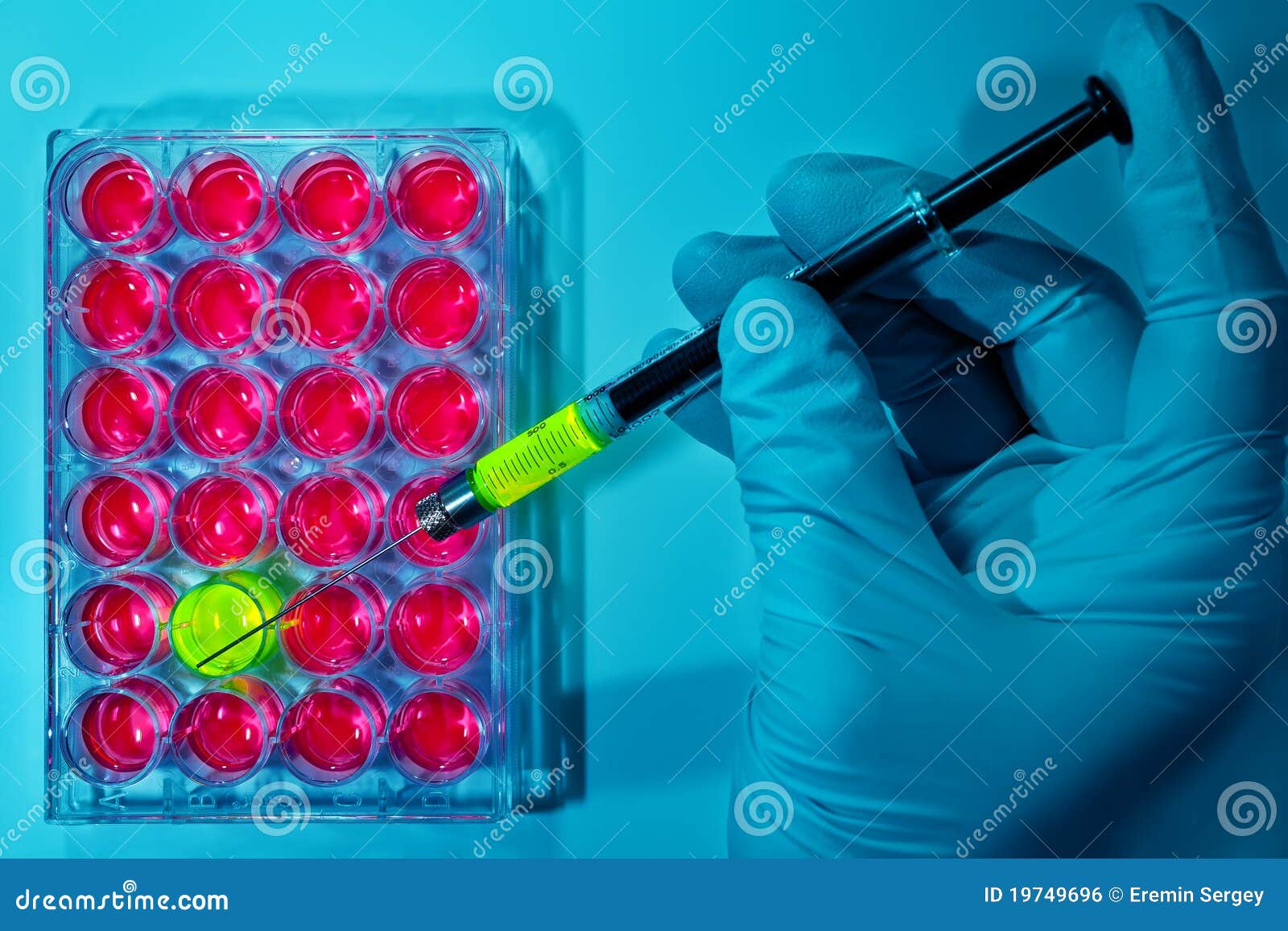 Biomedical research one stock photo. Image of discovery - 19749696