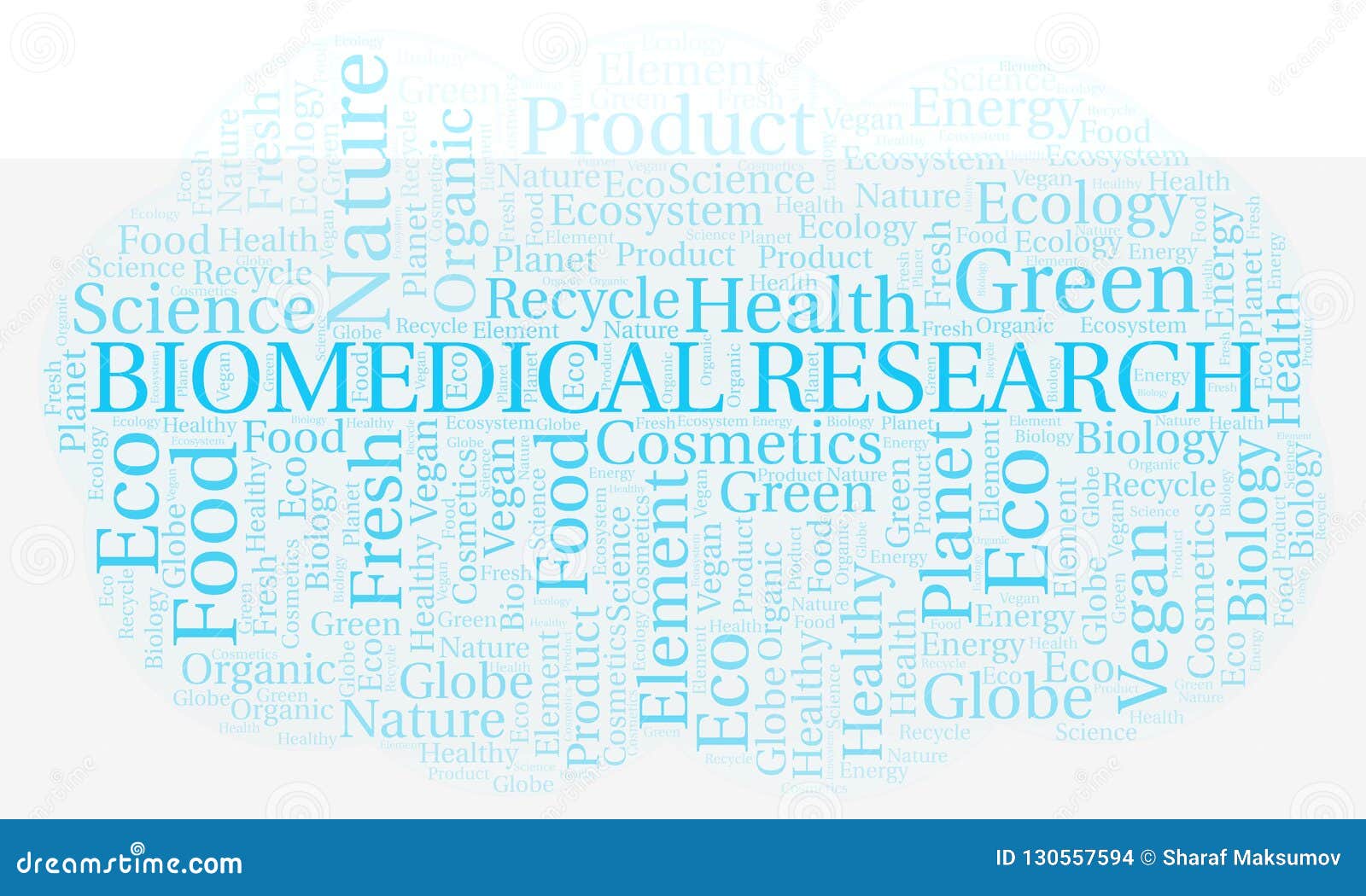 Biomedical Research - Research Concept With Stylized Lab Equipment ...