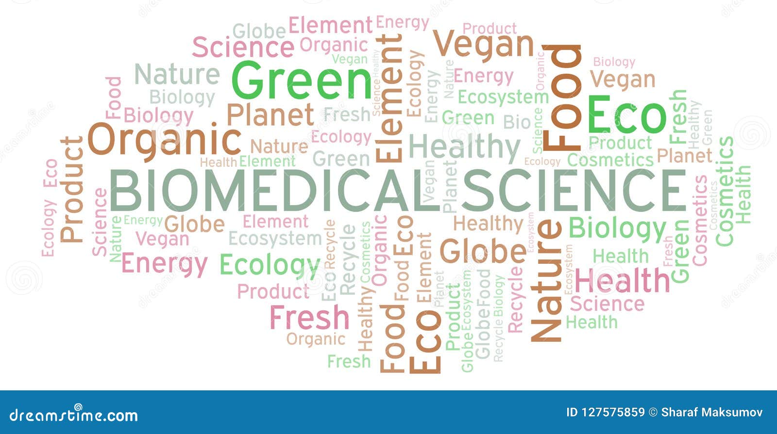 Biomedical Science Word Cloud. Stock Illustration - Illustration of ...