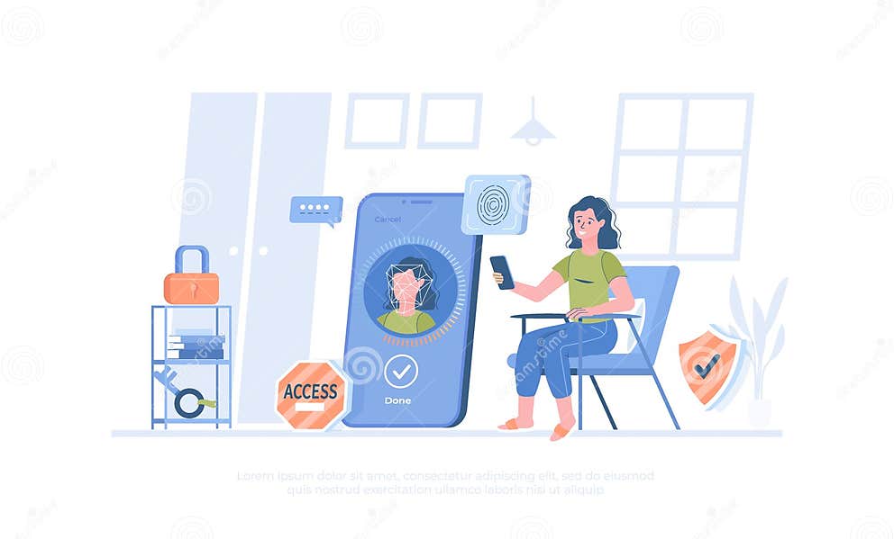 Biometric Access Control, Personal Verification. Identification with ...