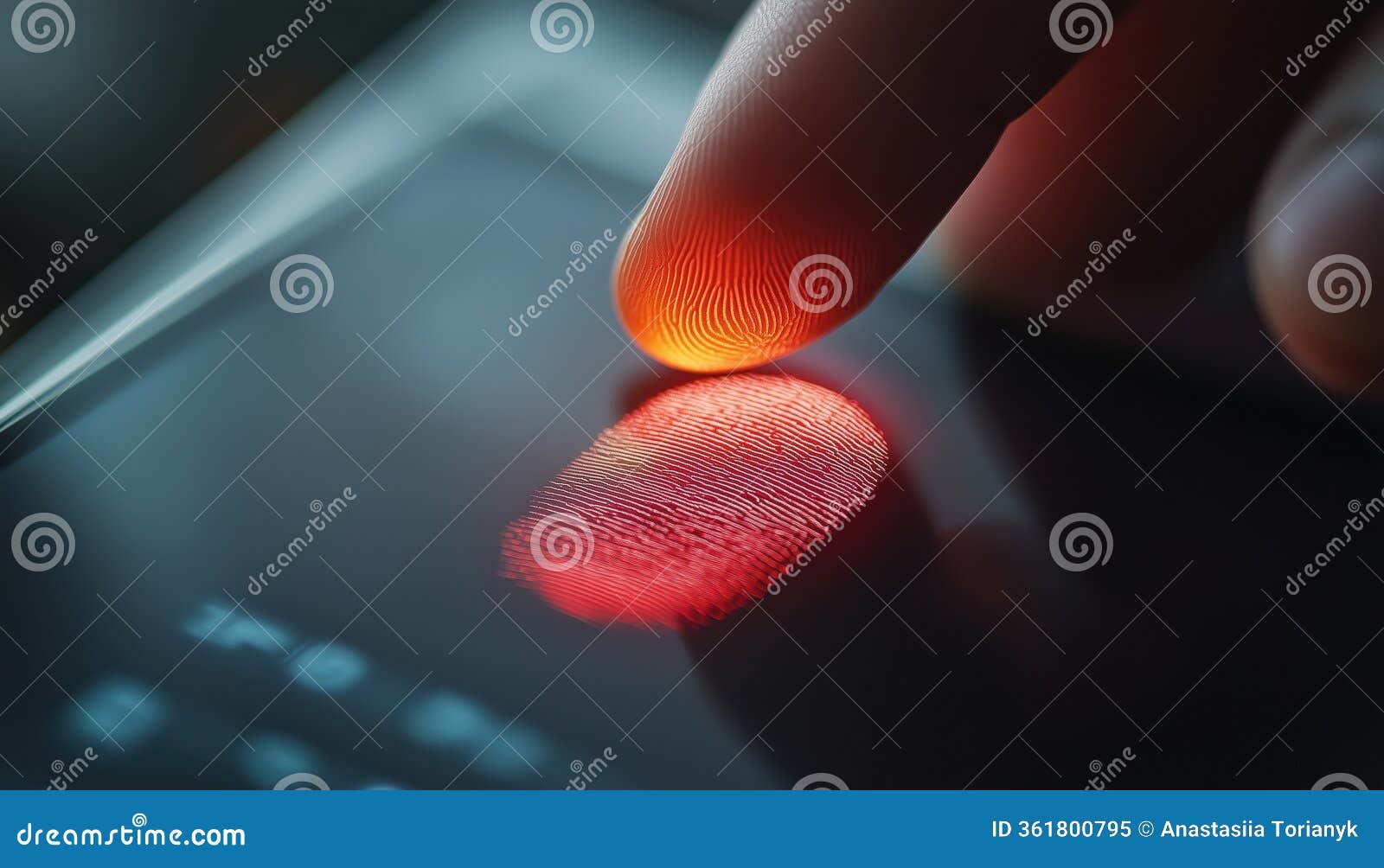 Biometric Authentication And Cybersecurity Framework Visualization