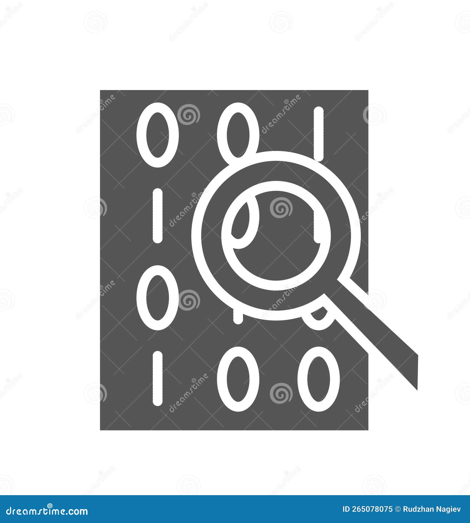 Individual Accessing Digital Identification System Virtual Profile Icon ...