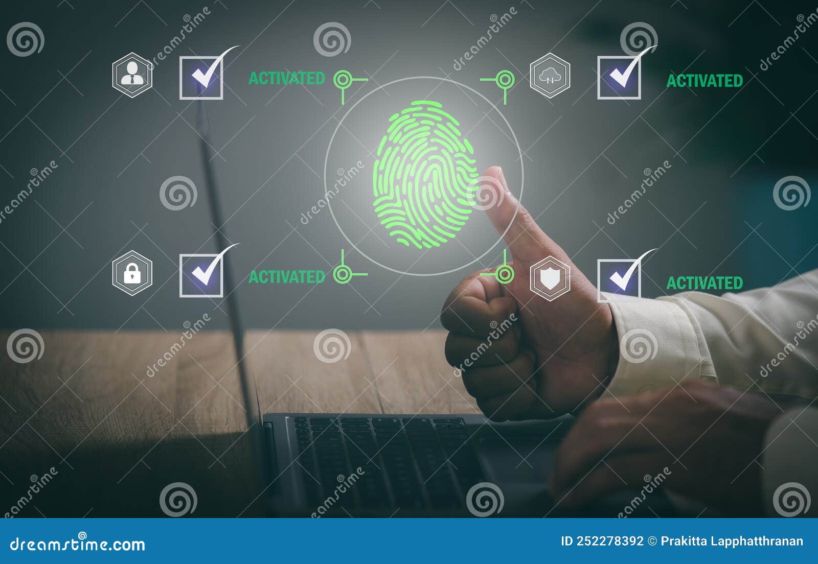 Biometric Fingerprint Biometric Technology Unlock Programmer To Access ...