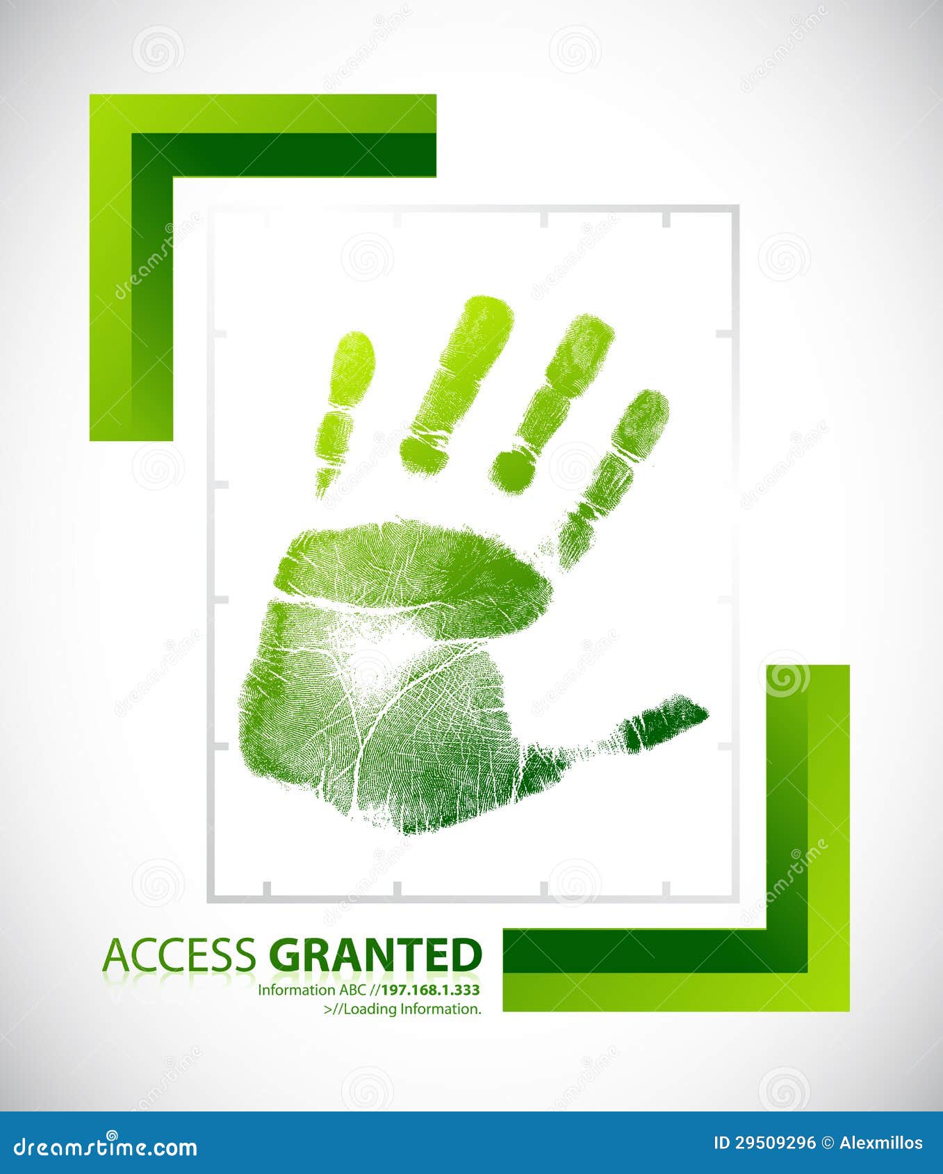 Forgery-proof Light Blue Concept Icon Vector Illustration ...