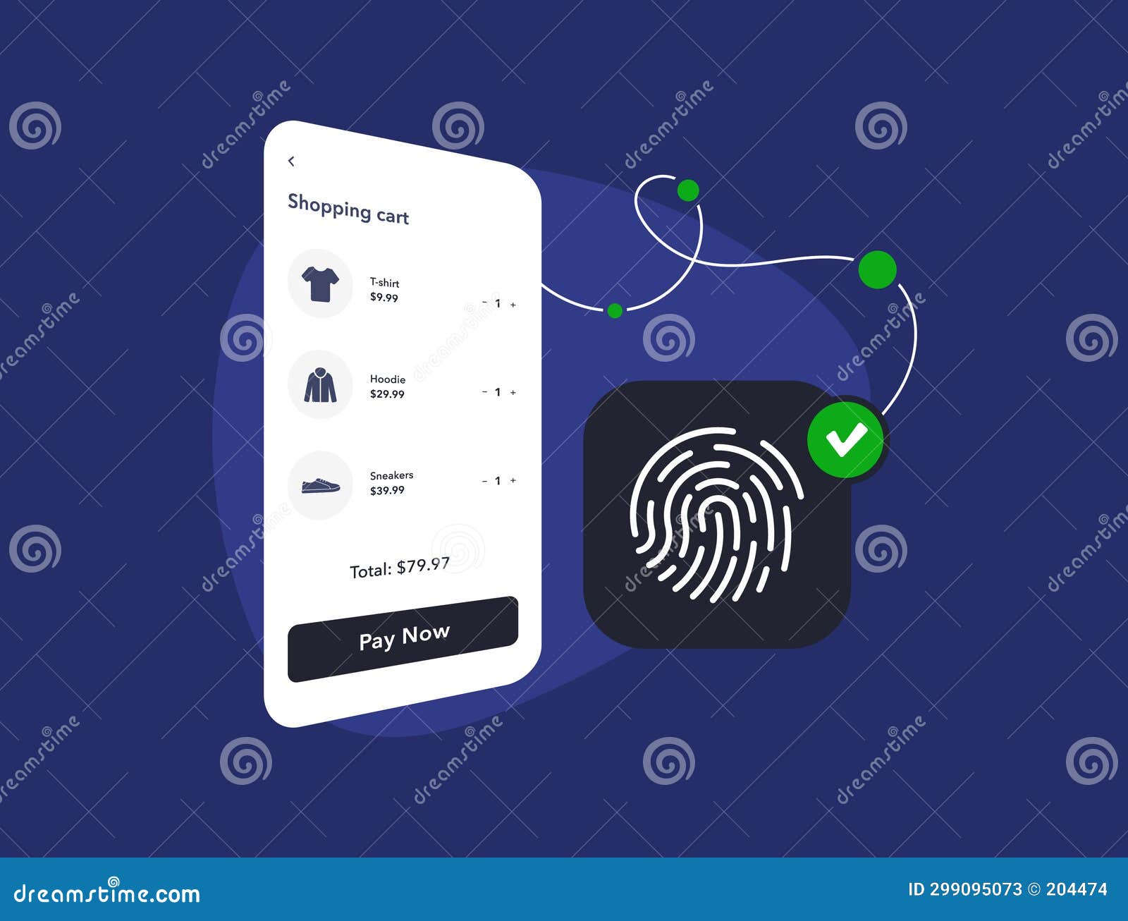 Biometric Payment Authentication In Mobile Checkout Process Fast And