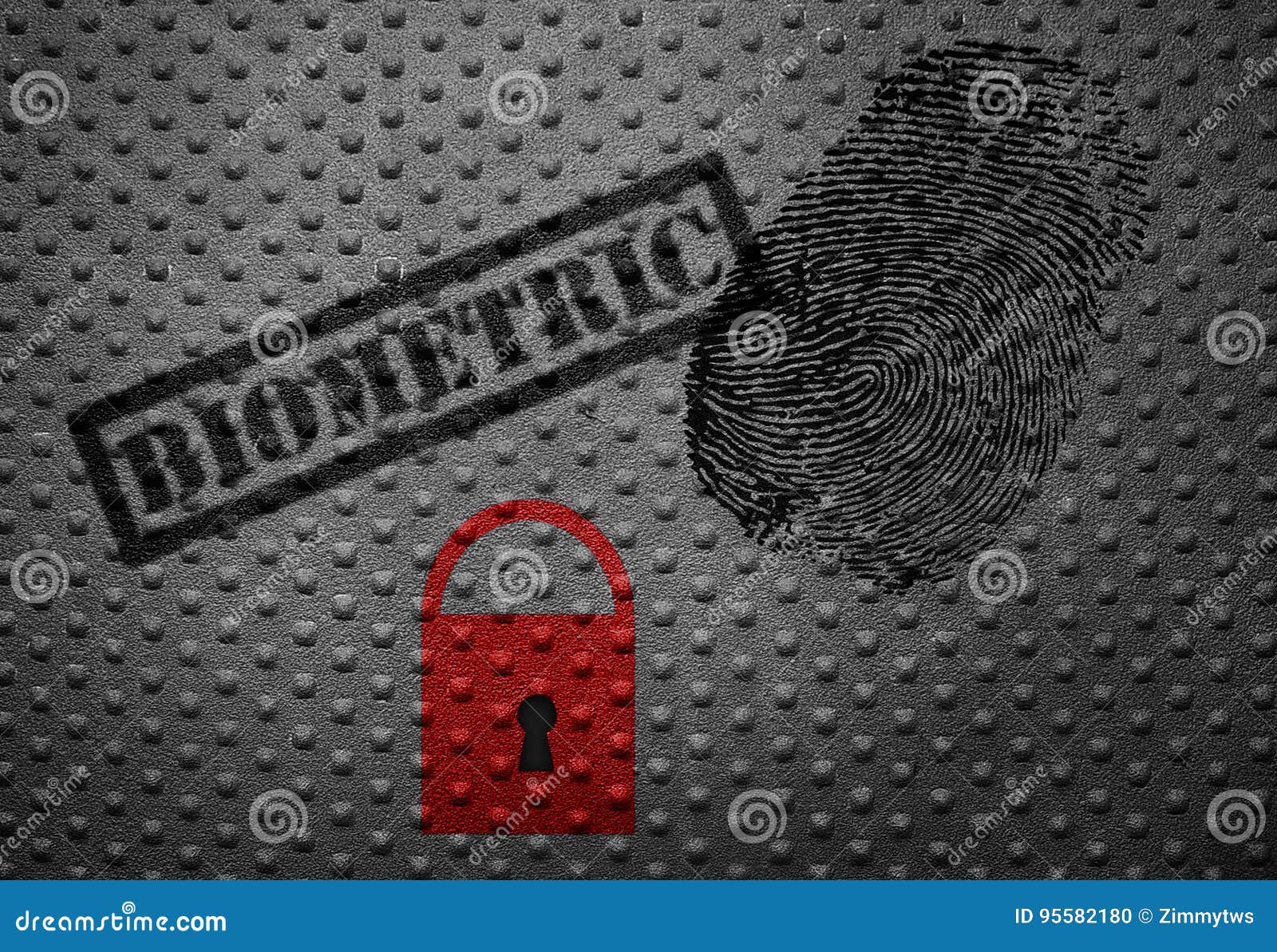 Biometric security concept stock photo. Image of safety - 95582180