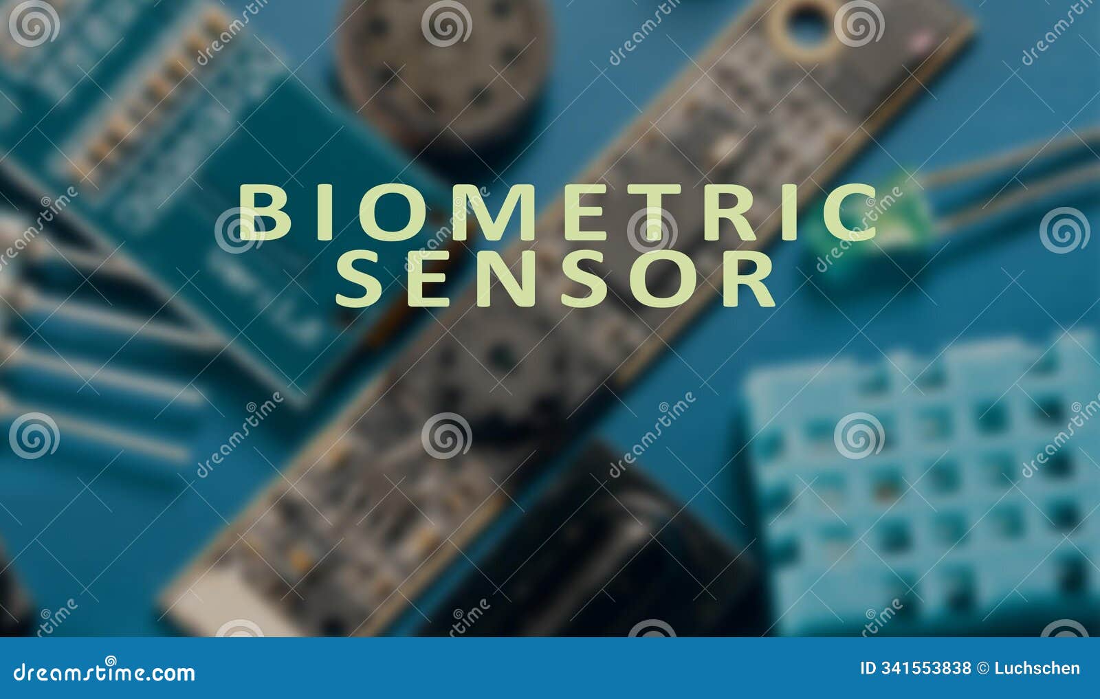 Biometric Sensor stock illustration. Illustration of like - 341553838