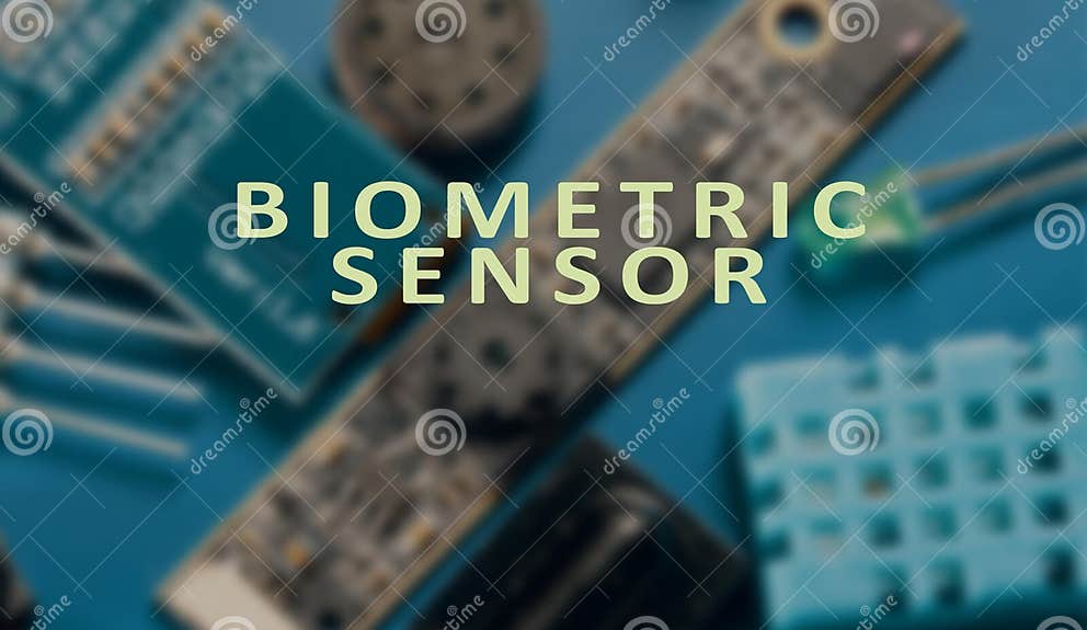 Biometric Sensor stock illustration. Illustration of like - 341553838