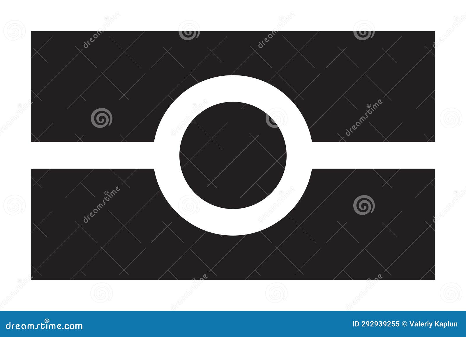 Biometric Symbol on Passport. Vector Sign Stock Vector - Illustration ...