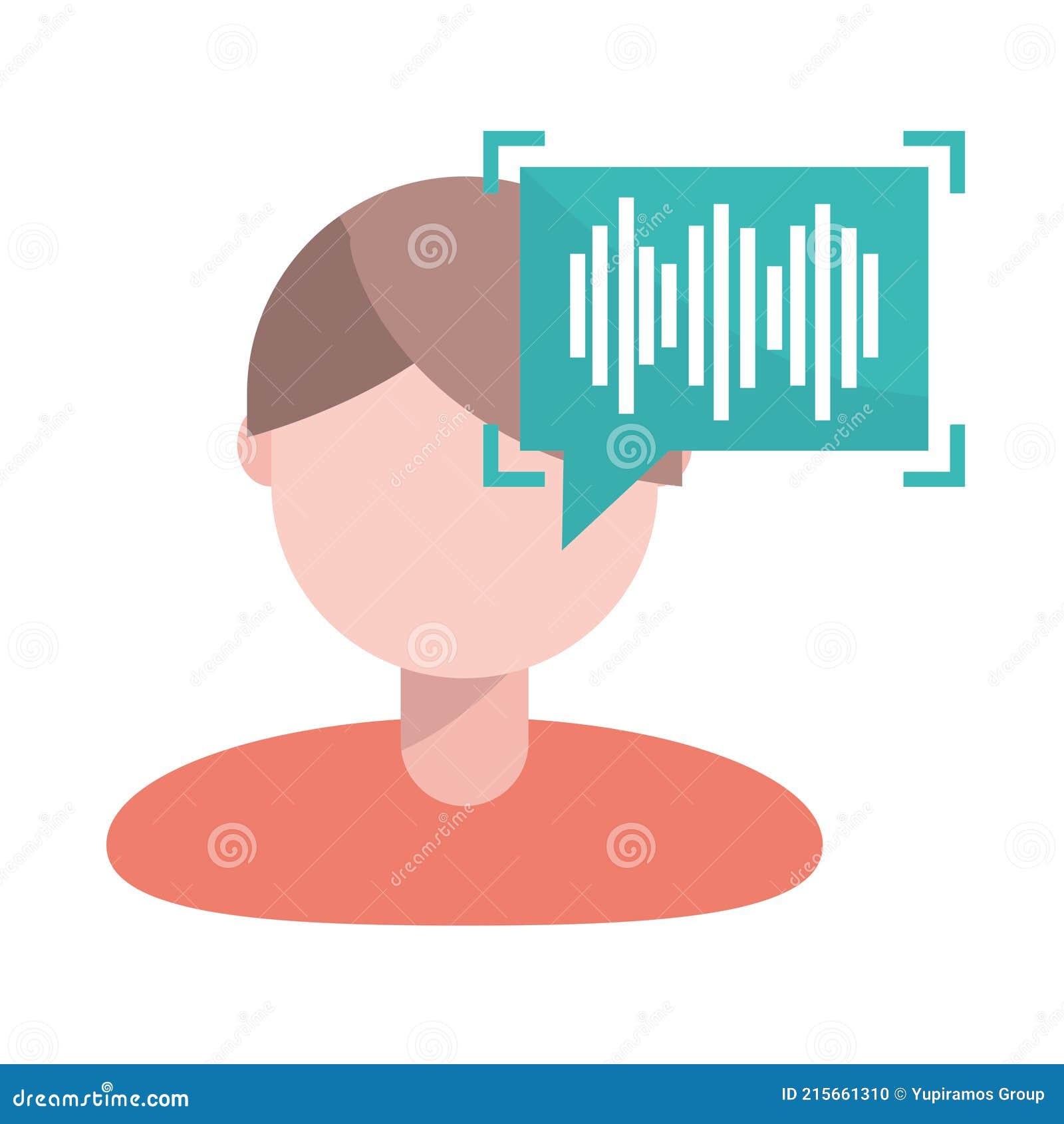 Biometric Verification Authentication Stock Vector Illustration Of