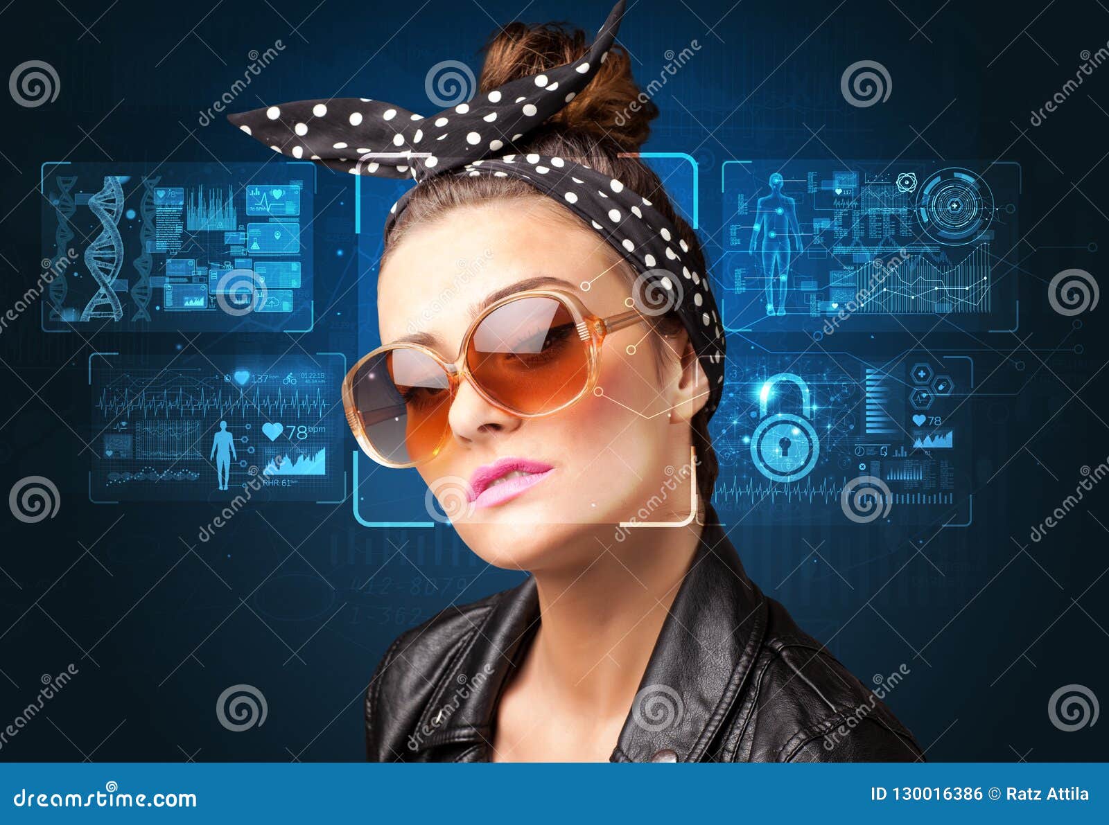 Facial Recognition System Concept Stock Photo - Image of facial ... Facial Recognition System Concept Stock Photo - Image of facial ...