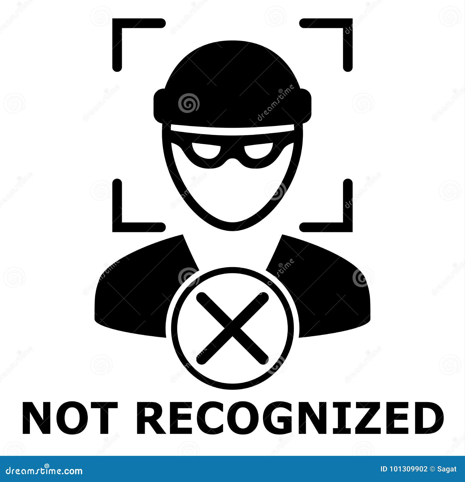 Biometrical Identification. Face Recognition. Simple Icon. Stock Vector ... Biometrical Identification. Face Recognition. Simple Icon. Stock Vector ...