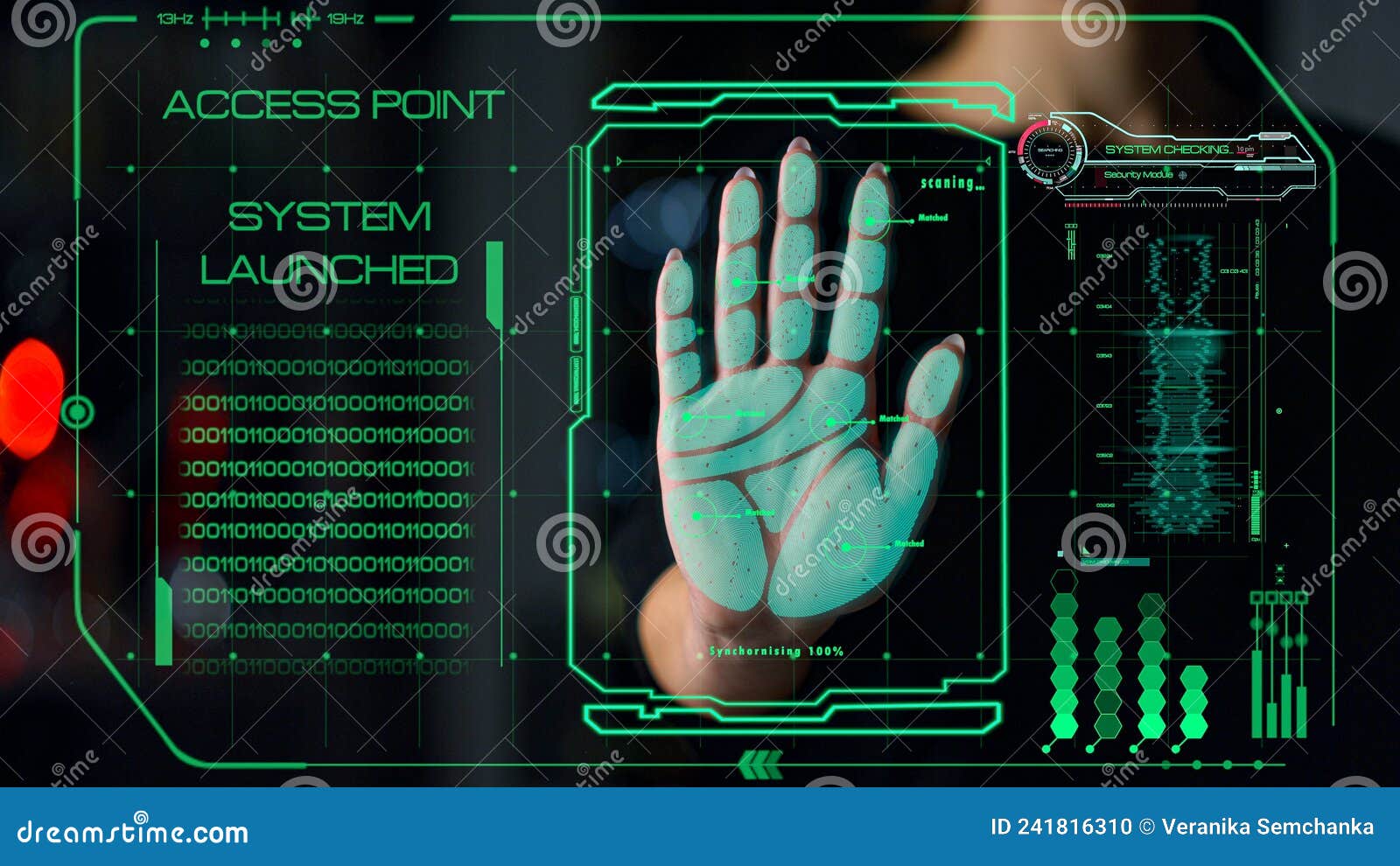 Biometrical Access System Deny App Launching Process Identification ...